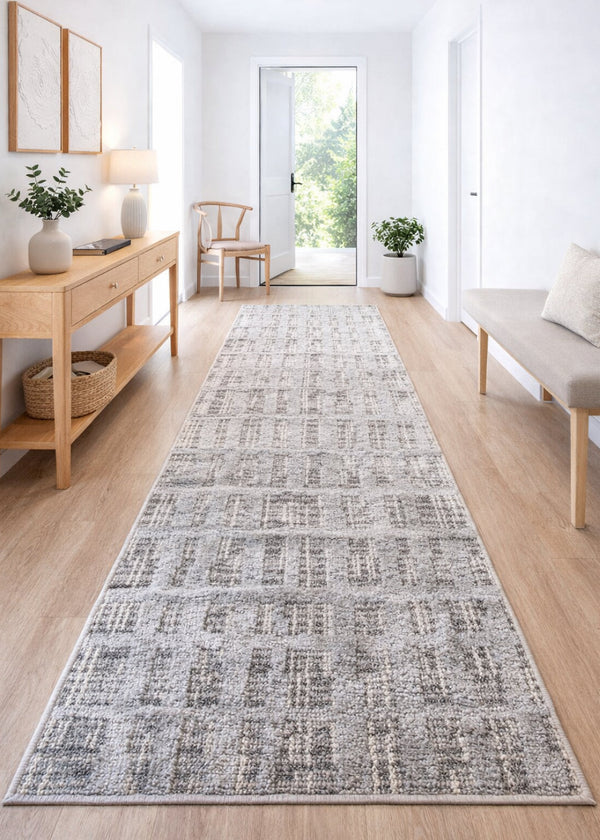 Boho Ivory Hallway Runner 80CM Wide