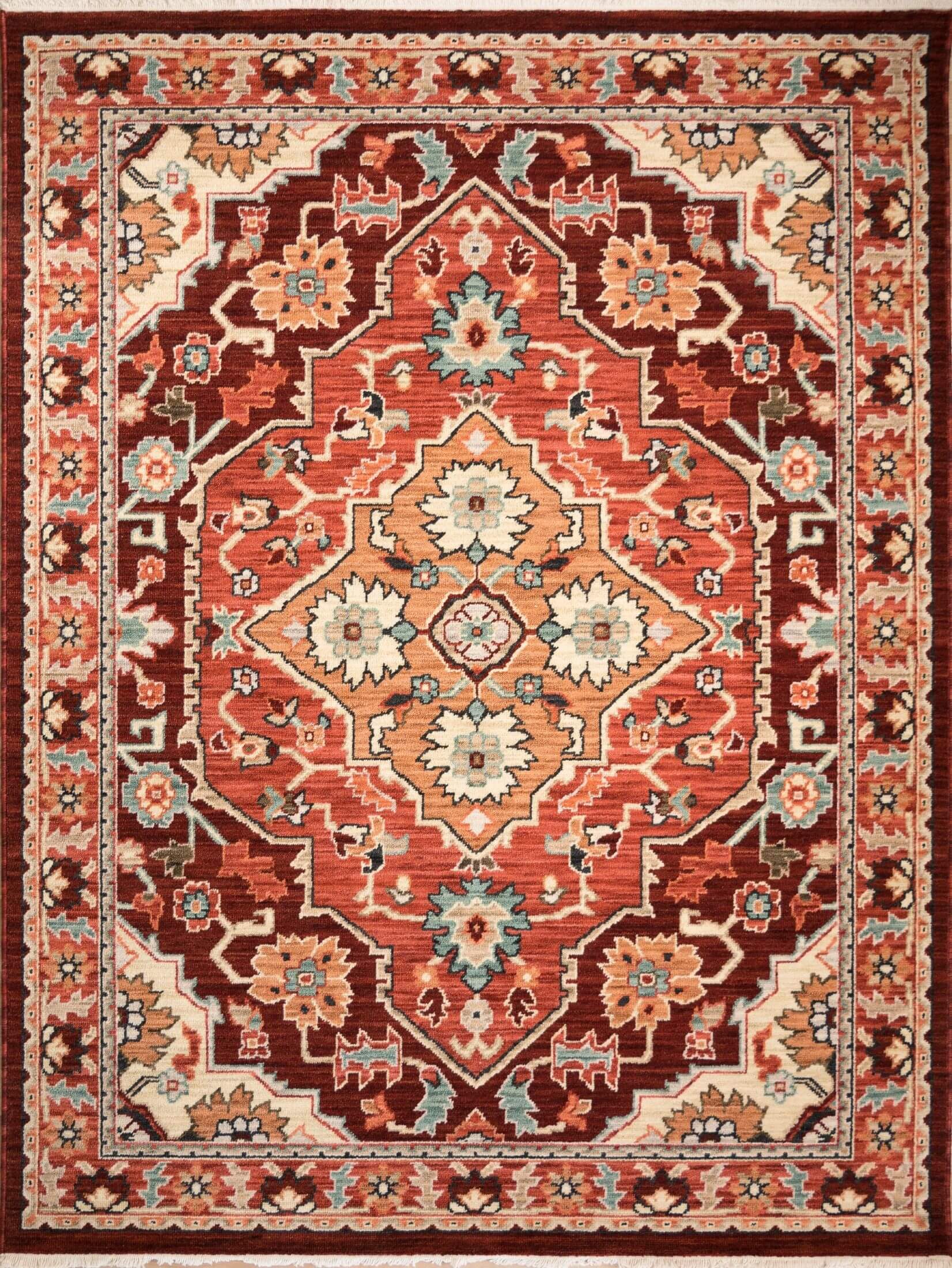 Home / Products / Kachan Red Medallion Rug