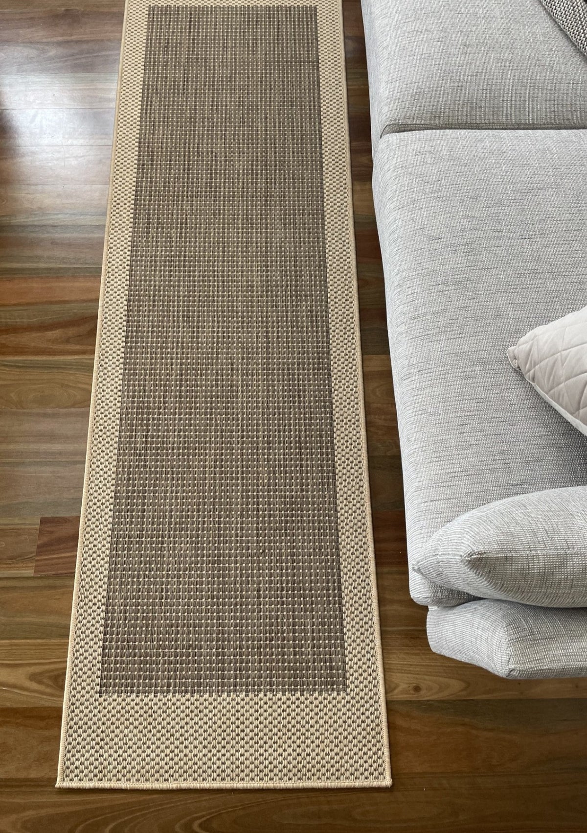 Suva Coffee Natural 17 721 Hallway Runner Rug Non Slip